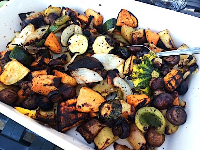 How to Grill Vegetables in a Grill Basket - Sharon Palmer