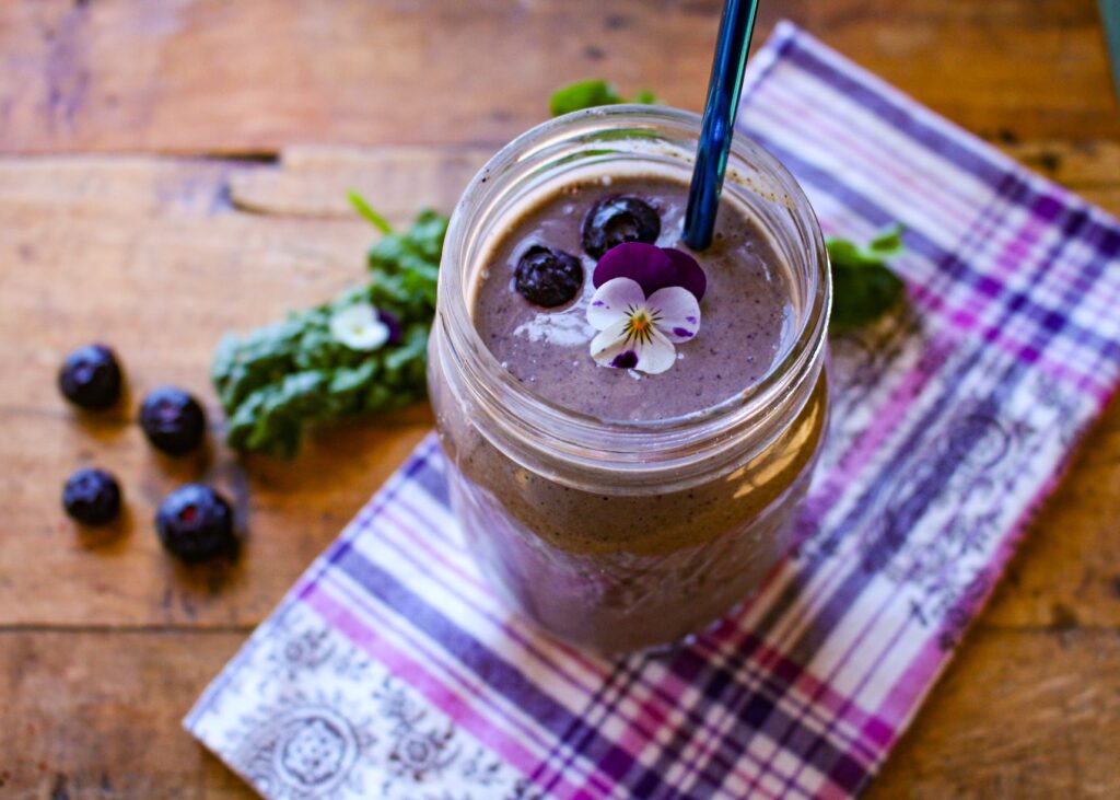 Purple Power Blueberry Smoothie - Sharon Palmer, The Plant Powered ...