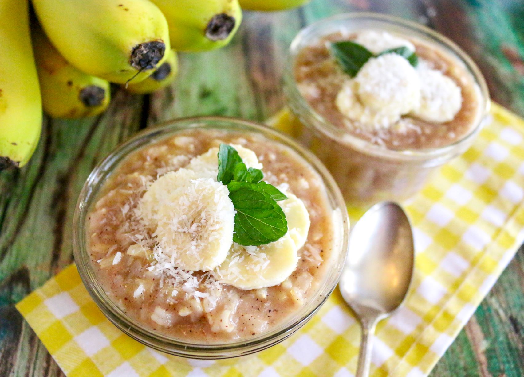 Instant Pot Vegan Brown Rice Banana Pudding - Sharon Palmer, The Plant ...